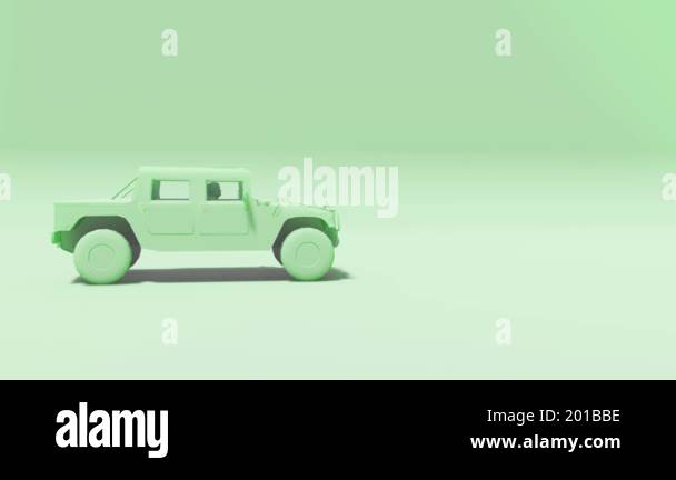 Car vidio animation 3D Rendered Stock Video Footage - Alamy