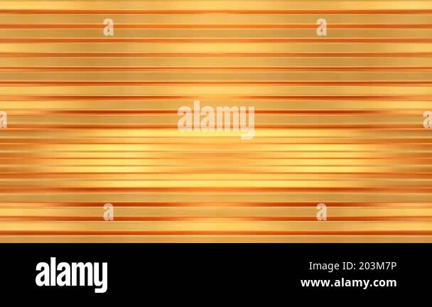 Beautiful Shiny Golden Metal Horizontal Bar Beams Reflecting Lights ...