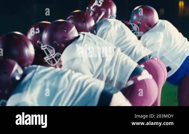 American Football Championship Start Teams. Professional Players ...