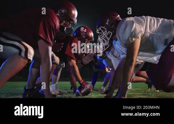 American Football Championship Start Teams. Professional Players ...