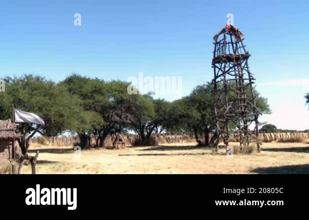 Rural Heritage: Wooden Mangrullo Watchtower in La Pampa, Argentina ...