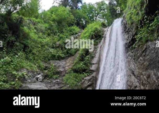 Beauty of Emerald Falls in Kumrat Valley, Pakistan, where water ...