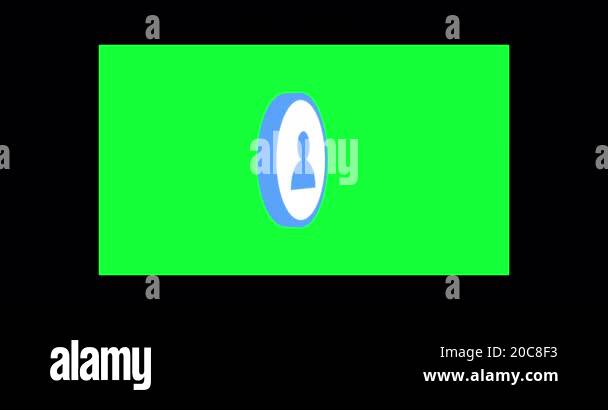 Profile 3D icon. User Icon. Contact icon. Icon Coin Rotation. With ...