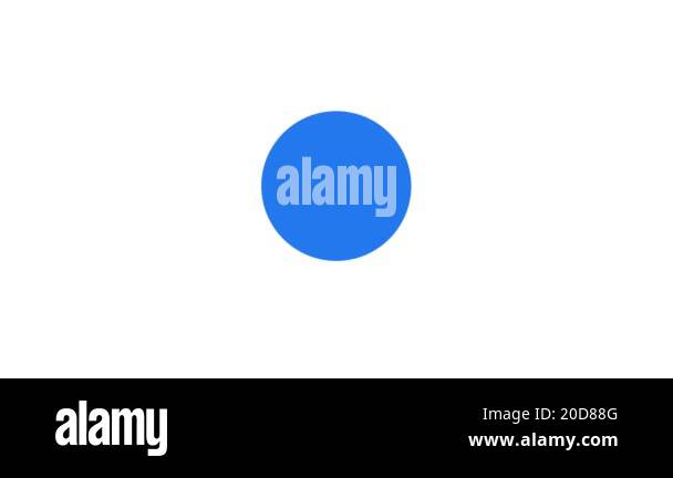 Animation of central blue circle surrounded by various emoji reactions ...