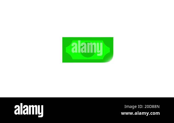 Animation of showing the cycle of acquiring money and then losing it ...