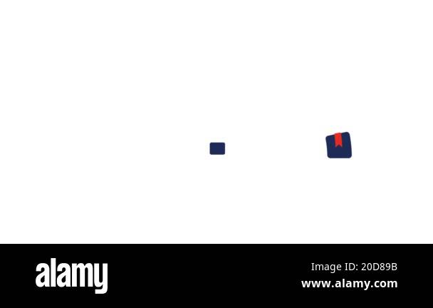 Animation of simple yet effective design of a cardboard package box ...