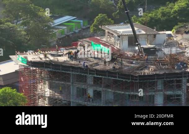 Costa Rica - JULY 11, 2024: A breathtaking aerial view captures the ...