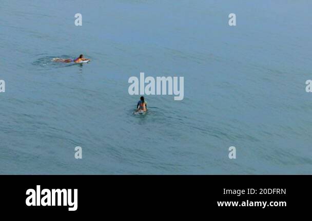 Costa Rica - JUNE 3, 2024: A stunning aerial shot captures surfers ...