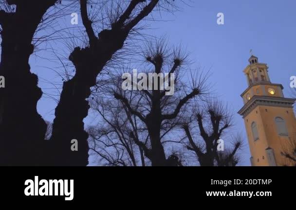 Stockholm, Sweden A view of the Maria Church at Mariatorget in the ...