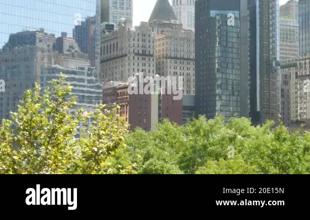 New York City Lower Manhattan, Downtown Financial District architecture ...