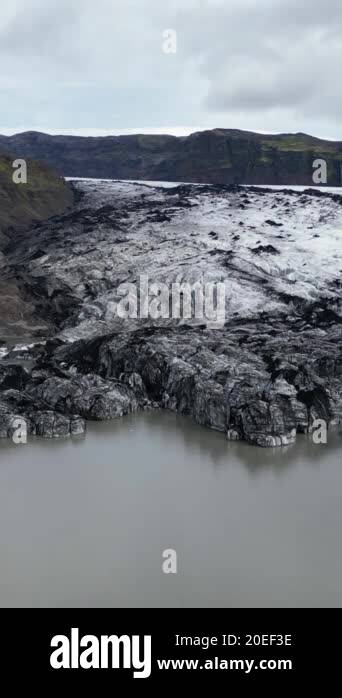 Breathtaking Aerial View of Vatnajokull Glacier in Iceland ...