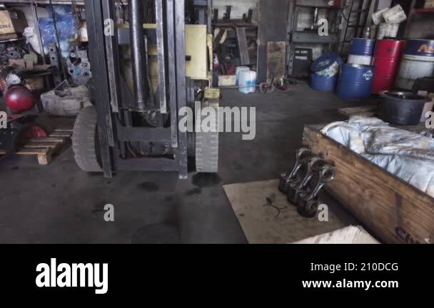 Diesel Engine Overhaul and Rebuild. Repair of the tractor engine Stock ...