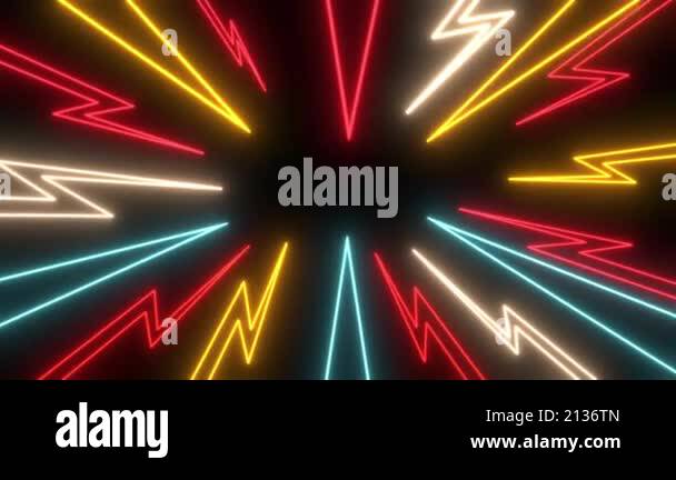 Blast zap lightning bolt explosion excitement abstract background ...