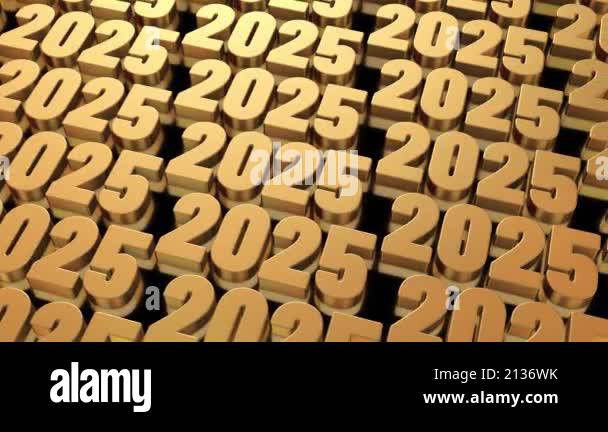 Happy New Year 2025 green screen chroma key. Happy New Year celebration ...