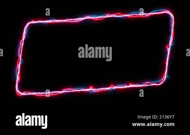 Seamless loop animation rectangle frame 4K video motion graphic ...