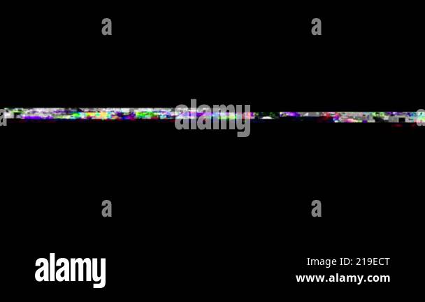 Analog Static Noise texture overlay lines. Horizontal stripes offset ...