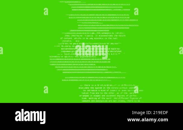 Abstract digital glitch effect with noise looped background. Error ...