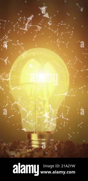 Light bulb with idea concept. High quality FullHD footage Stock Video ...