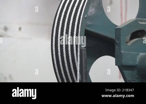Industrial production of thread and rope and the process of winding ...