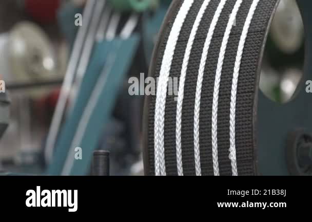 Industrial production of thread and rope and the process of winding ...