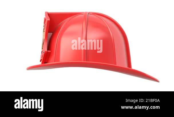 Rotation of volunteer firefighter helmet - 3D animation seamlessly ...