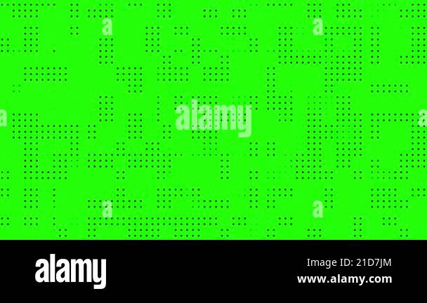 halftone dots animated green screen texture abstract background ...