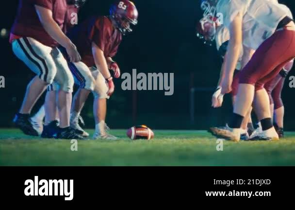 American Football Championship Start Teams. Professional Players ...