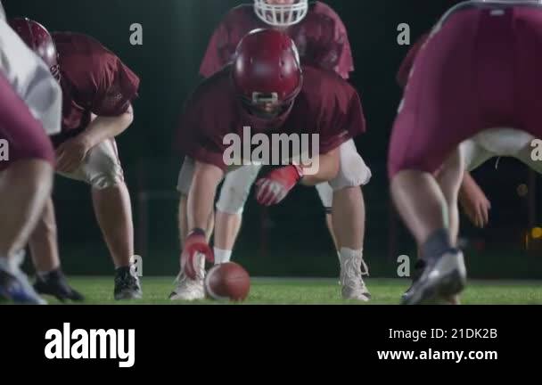 American Football Championship Start Teams. Professional Players ...