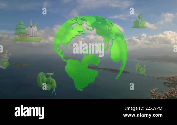 Environmental technology concept. Sustainable development goals. SDGs ...