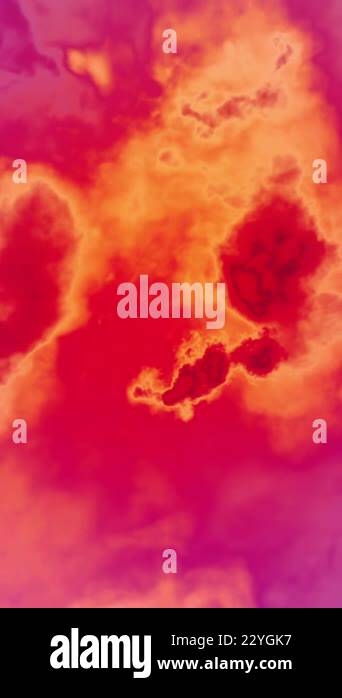 Vivid abstract art with fluid forms creates a stunning visual impact ...