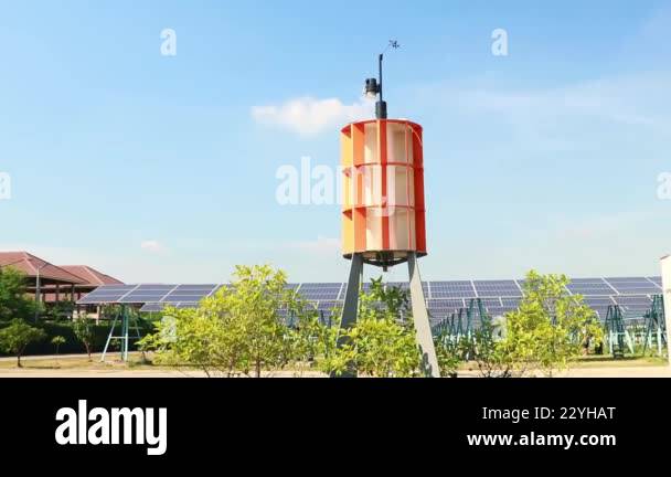 Large-scale wind and wind speed weather measuring instruments installed ...