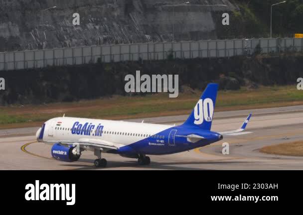 PHUKET, THAILAND - FEBRUARY 13, 2023: Commercial aircraft Airbus A320 ...