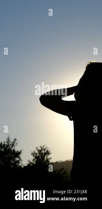 Silhouette sadness man videos, emotions and expressions reflection ...