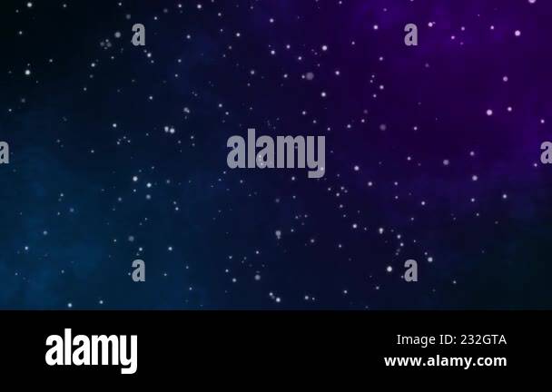 Sparkling galaxy dark magical background animation, stardust abstract motion graphics concept ...