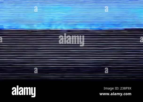 Digital distortion signal disruption a visual symphony of error Stock ...