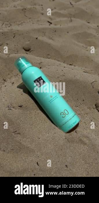 Ayia Napa, Cyprus - June 10, 2023: Rituals cosmetic label. The ritual ...