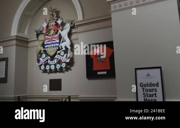 Victoria, British Columbia, Canada, 05.05.2024. Parliament Building ...