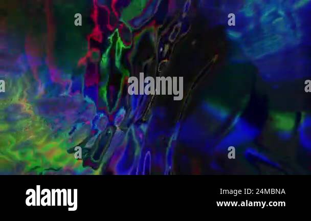 Mesmerizing visuals reveal shifting colors and patterns in abstract art ...