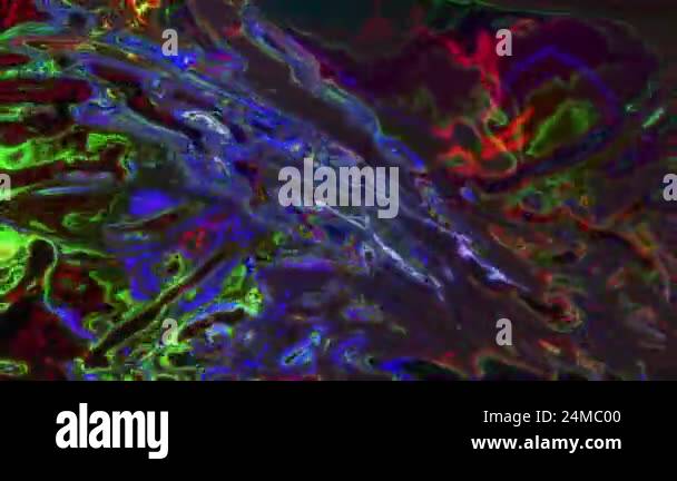 Experience mesmerizing colors and shapes blending together effortlessly ...