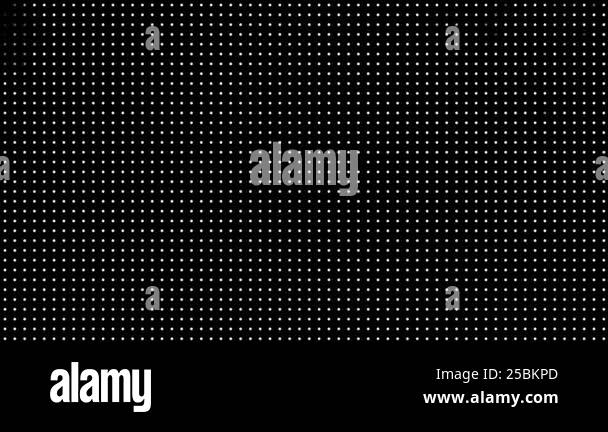 abstract animated halftone dotted retro technology background, random ...