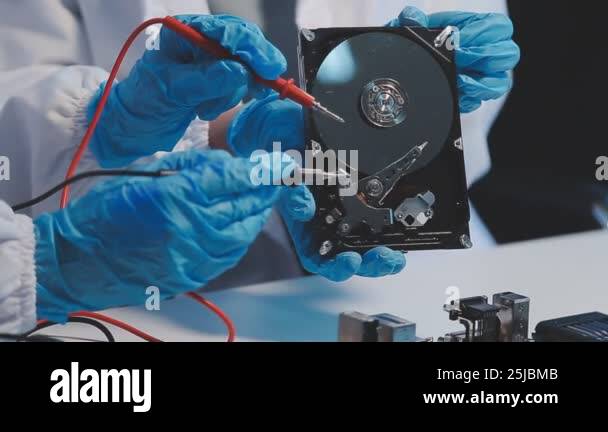technician fixing the drive Stock Video Footage - Alamy