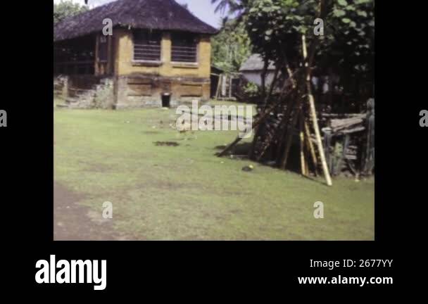 Denpasar, bali june 1985: glimpses of daily life in a traditional ...