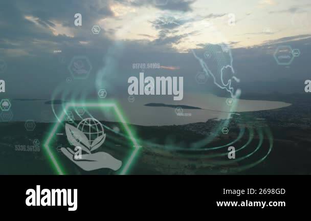 Environment protection concept. Renewable energy. Sustainable ...