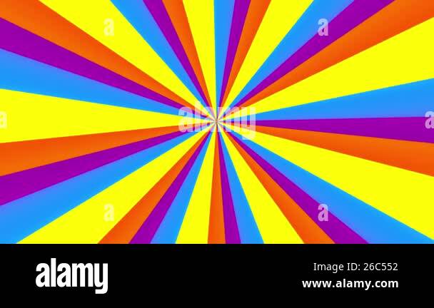 Abstract Retro Multi Color Shape Pattern Background Loop Stock Video ...