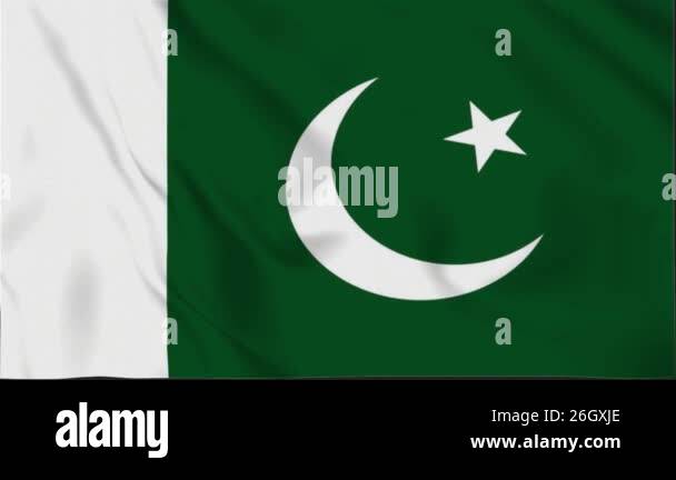 Pakistan Waving Flag, Pakistan Flag, Flag of Pakistan Waving Animation ...