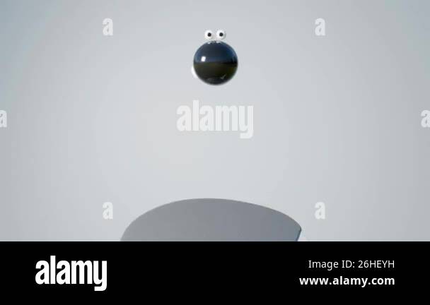 Emotional Ping Pong 3D loop animation Stock Video Footage - Alamy