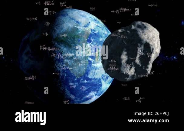 Calculating if an asteroid or meteor's trajectory will collide with the ...