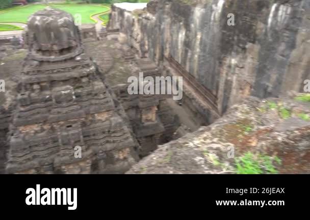 Kailasa Temple, Ellora caves, It is one of the largest rock-cut cave ...
