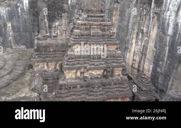 Kailasa Temple, Ellora caves, It is one of the largest rock-cut cave ...