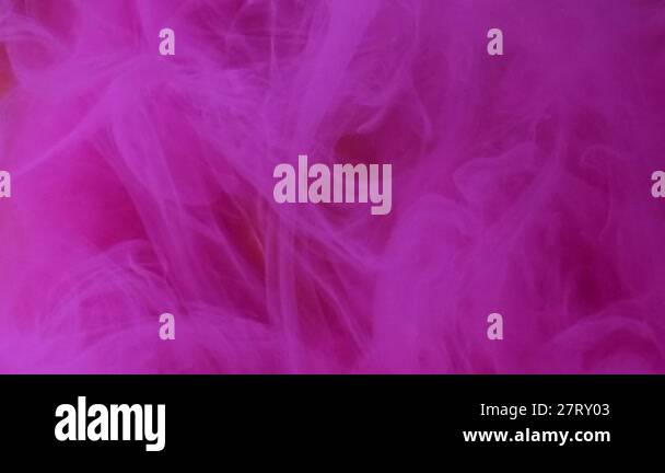 Glitter smog. Paint water splash. Defocused pink color vapor cloud ...